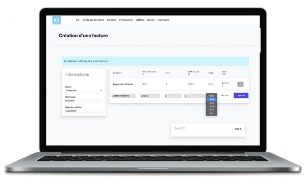 Logiciel de facturation et CRM - Comptapic : logiciel de facturation en ...